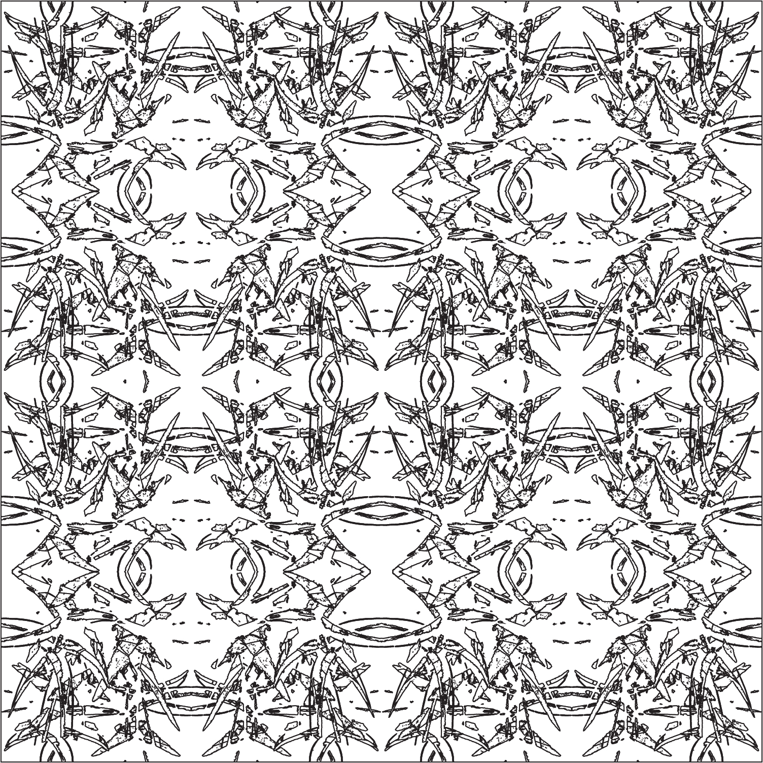 Download Free Illustrator Pattern - Sharp Flower BG Free and Editable ...